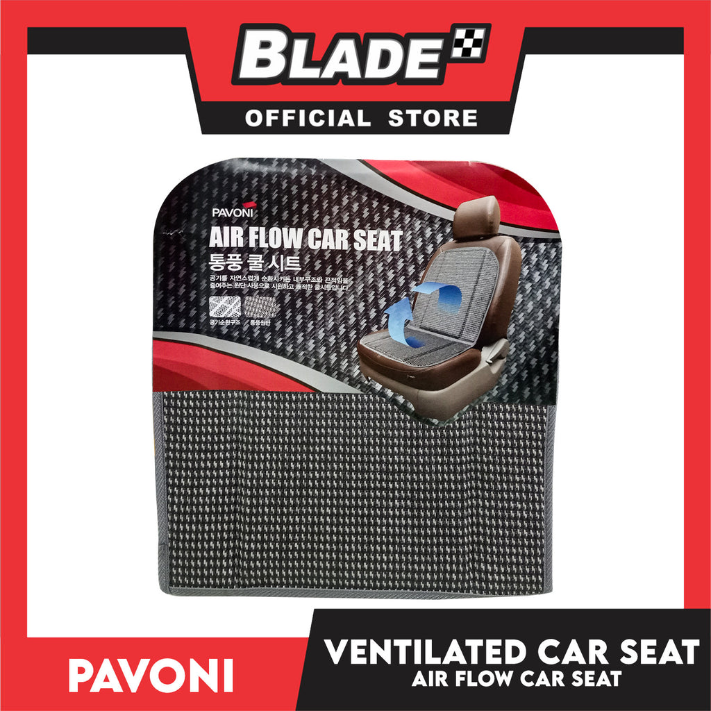 Pavoni Air Flow Car Seat 42 x 40 x 48 cm Ventilated Car Seat Cushion – blade.ph