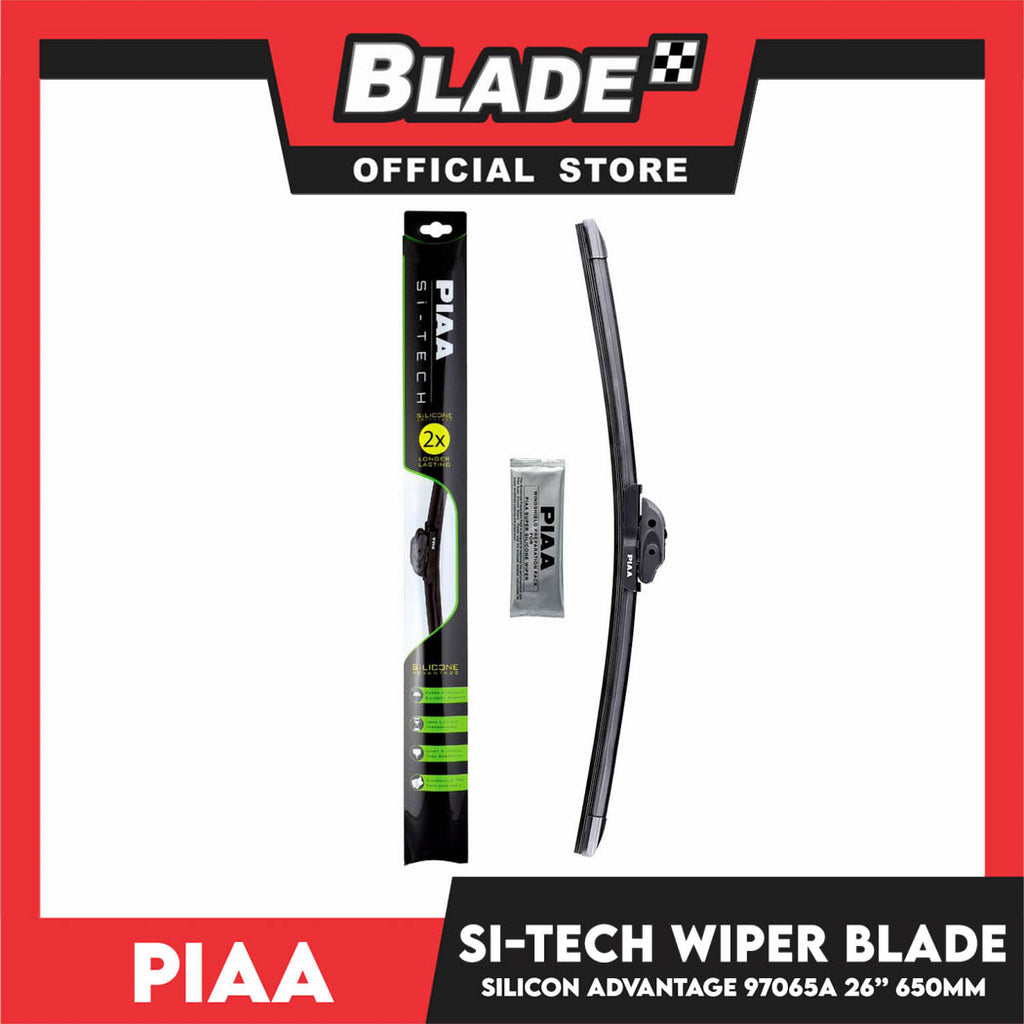 Piaa Wiper Si-Tech Silicone Advantage 26' ' 97065A Longer Lasting 2x 6 – blade.ph