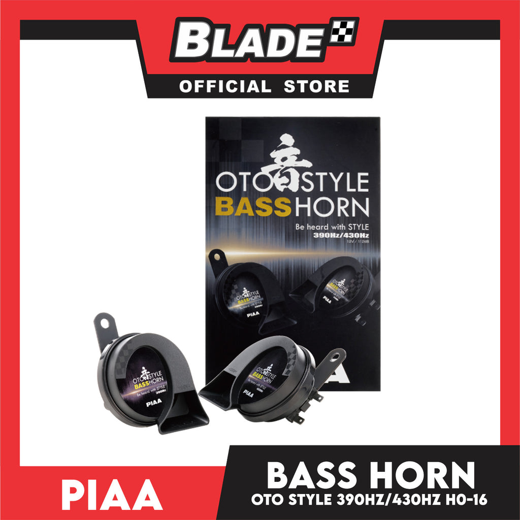 PIAA Oto Style Bass Horn 390Hz/430Hz 12V/112dB Car Horn – blade.ph