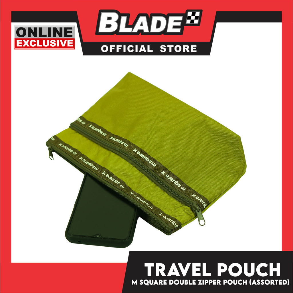 Gifts Msquare Travel Pouch 20 x 6 x 15cm (Assorted Color and Designs ...