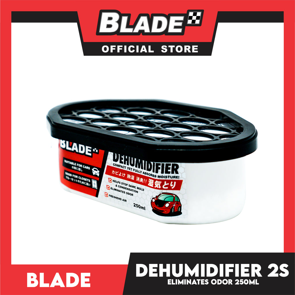 Blade Dehumidifier 250ml- Eliminates Musty Odor, Suitable for your car ...