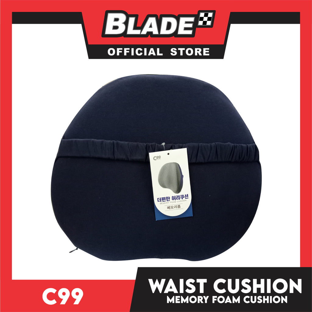 C99 Car Vehicle Memory Foam Waist Cushion PV-01 – blade.ph