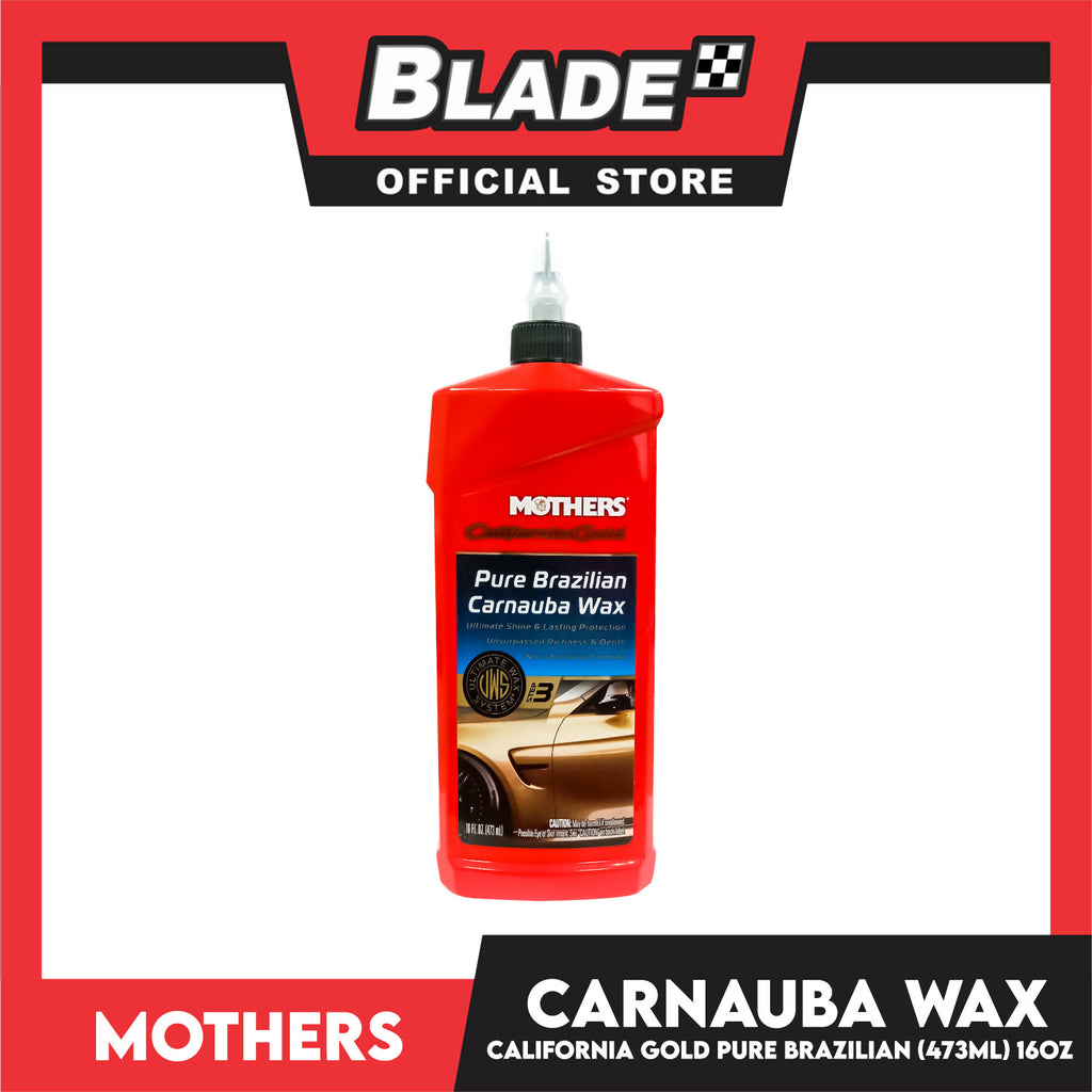 Mothers California Gold Pure Brazilian Carnauba Wax 05750 473ml – blade.ph