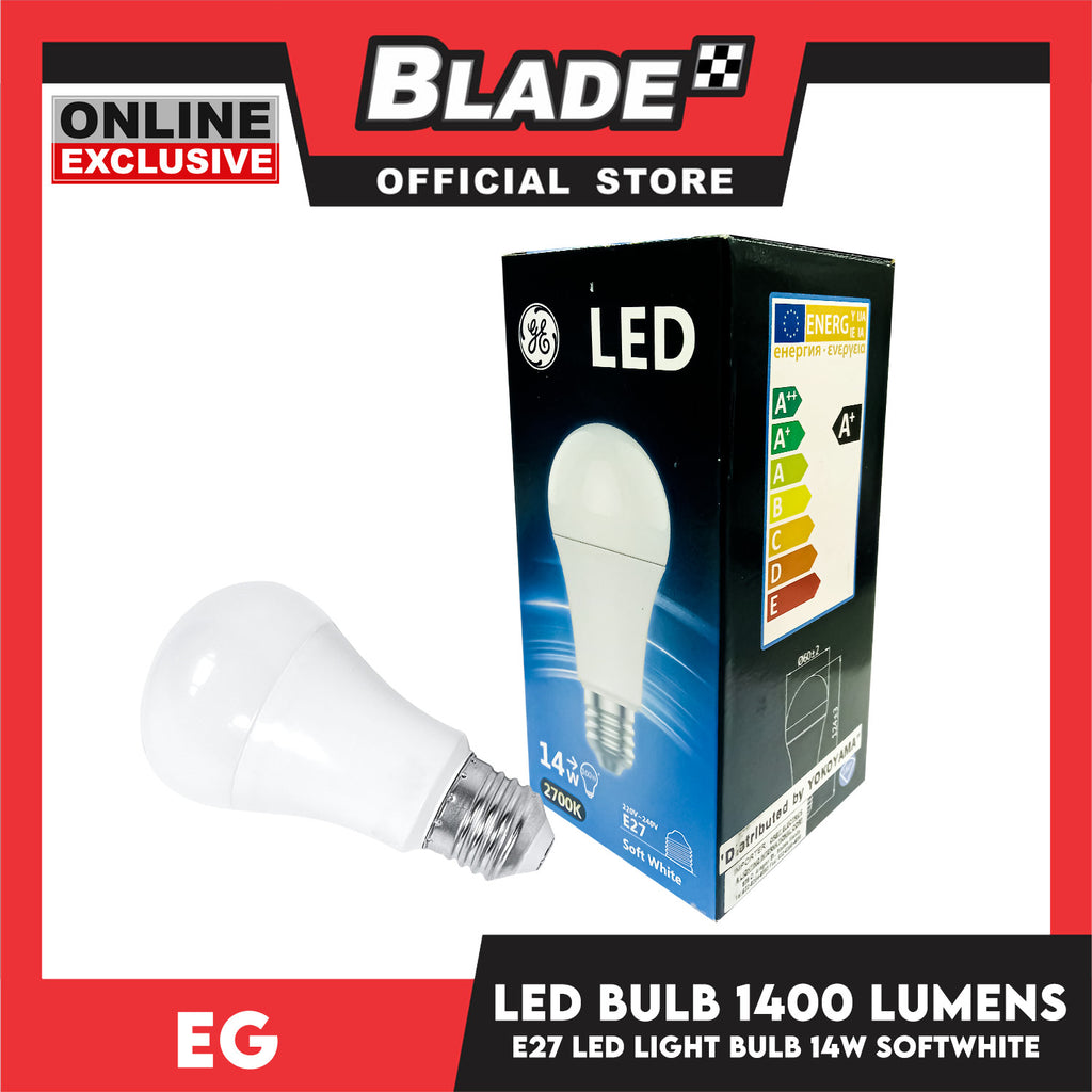GE Led Bulb 14W 1400 Lumens E27 2700K Soft White – blade.ph