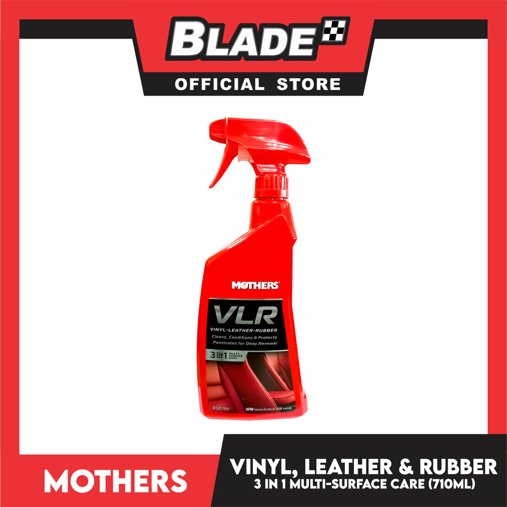 Mothers VLR Wax 06524 710ml Vinyl Spray, Vinyl, Leather, Rubber, Clean ...
