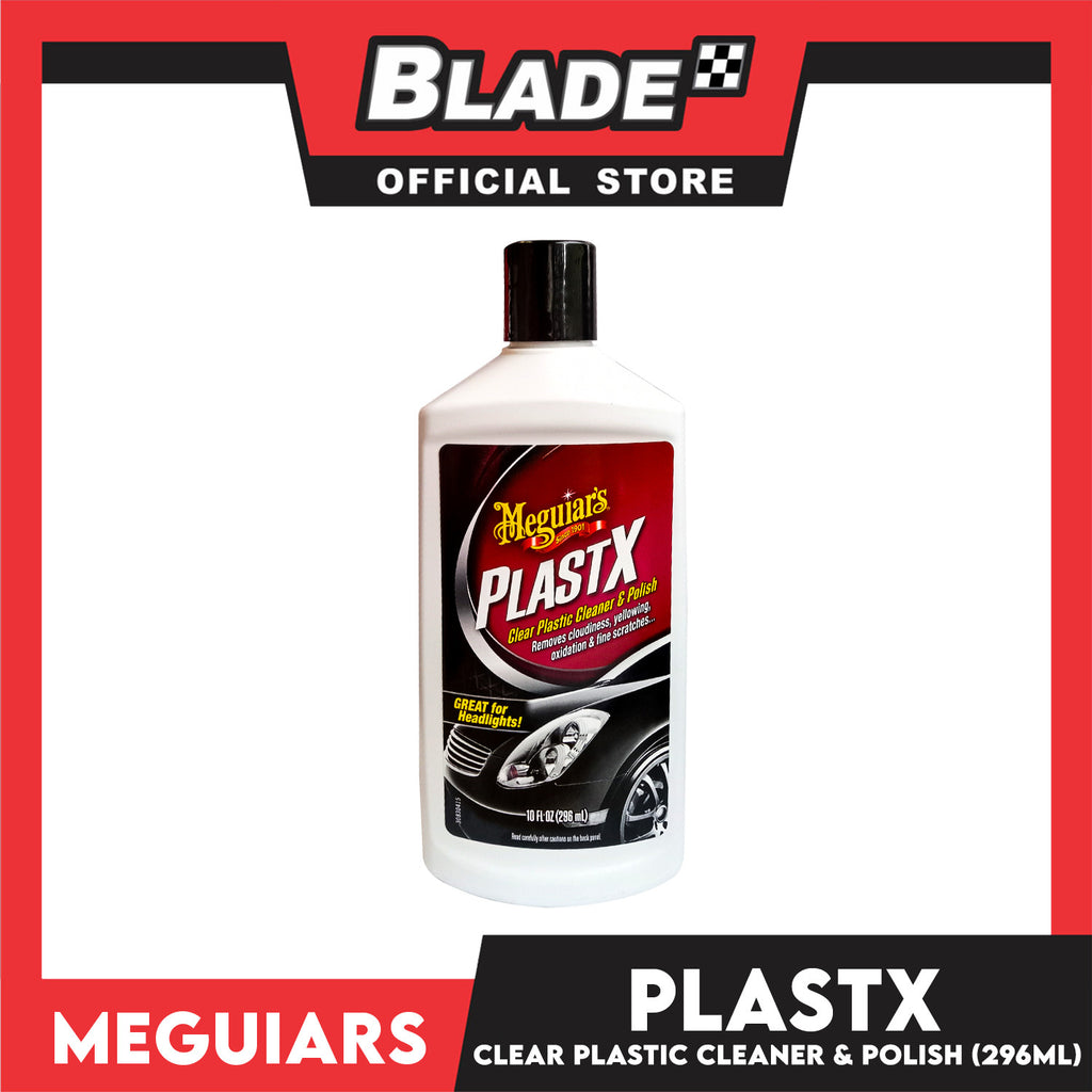 Meguiar's Plastx Clear Plastic Cleaner and Polish 296ml – blade.ph
