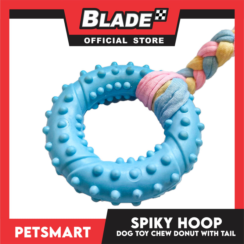 Pet Toy Dog Chew Donut Design with Tail (Blue) – blade.ph