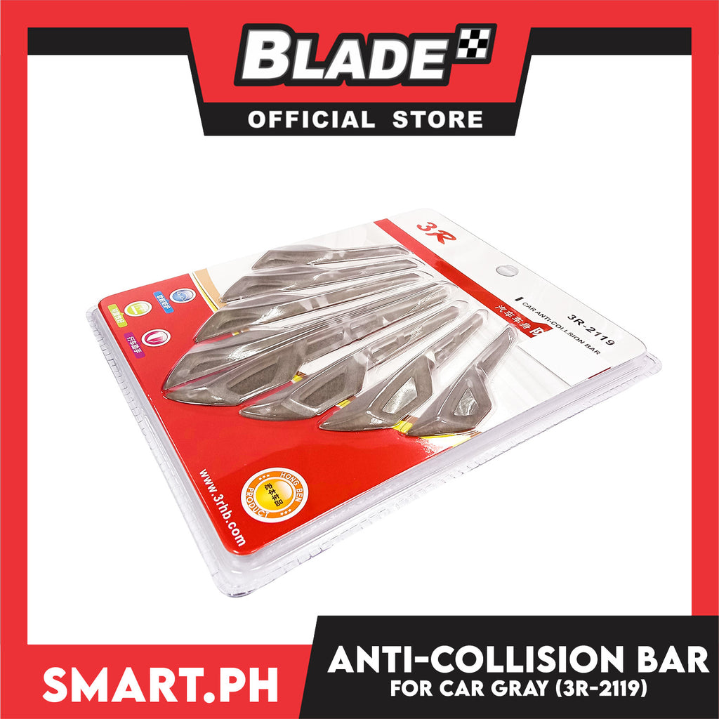 3R Car Anti-Collision Bar 3R-2119 (Gray) – blade.ph