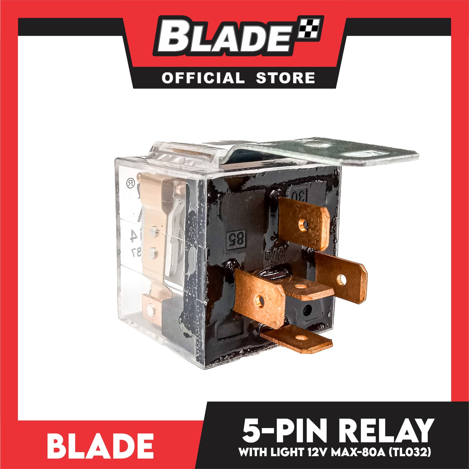 Blade 4-Pin Relay 12V Max-80A (TL031) with Light – blade.ph
