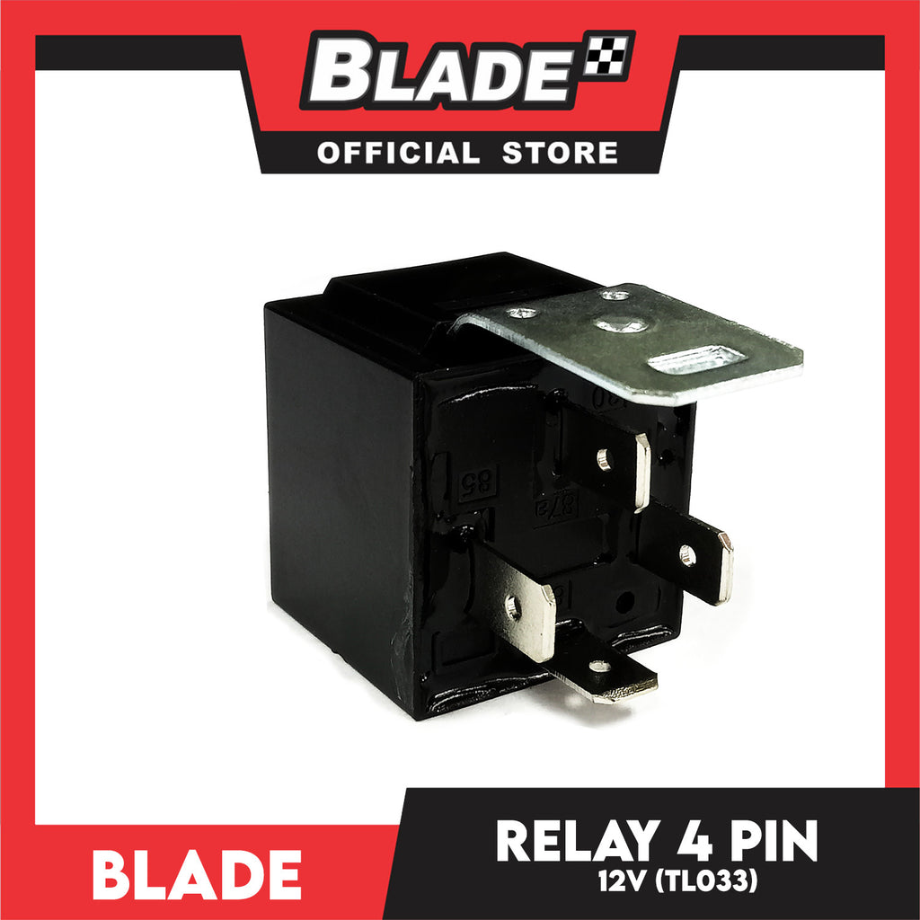Blade 4-Pin Relay 12V Max-80A RN1912 (TL033) Black – blade.ph