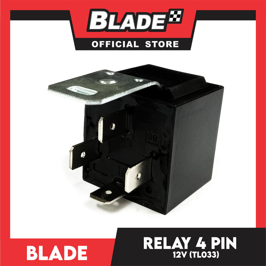 Blade 4-Pin Relay 12V Max-80A RN1912 (TL033) Black – blade.ph