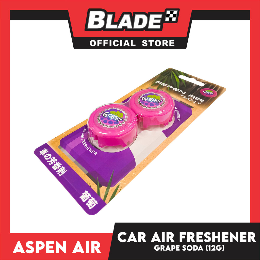 Aspen Air Car Air Freshener (Grape) Long Lasting Fragrance – blade.ph
