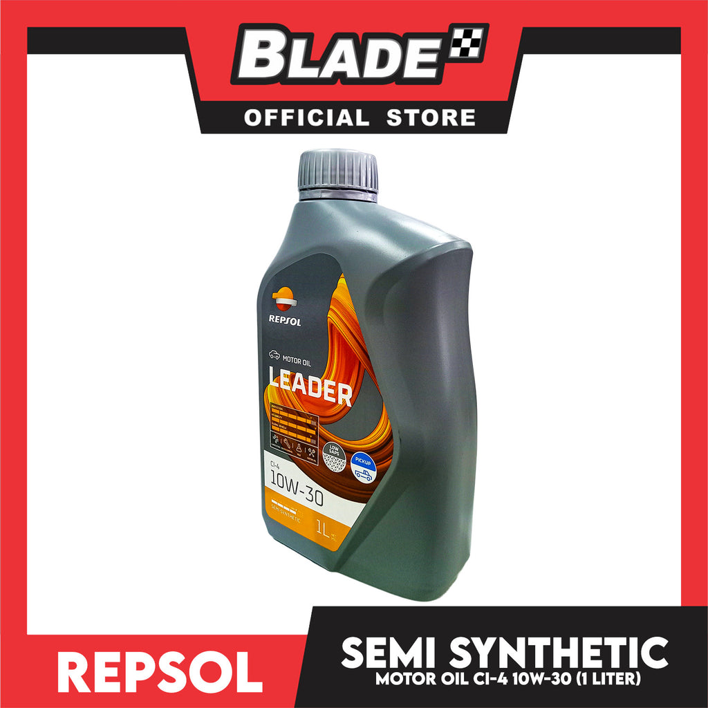 Repsol Leader Motor Oil CI-4 10W-30 Semi Synthetic 1 Liter – blade.ph