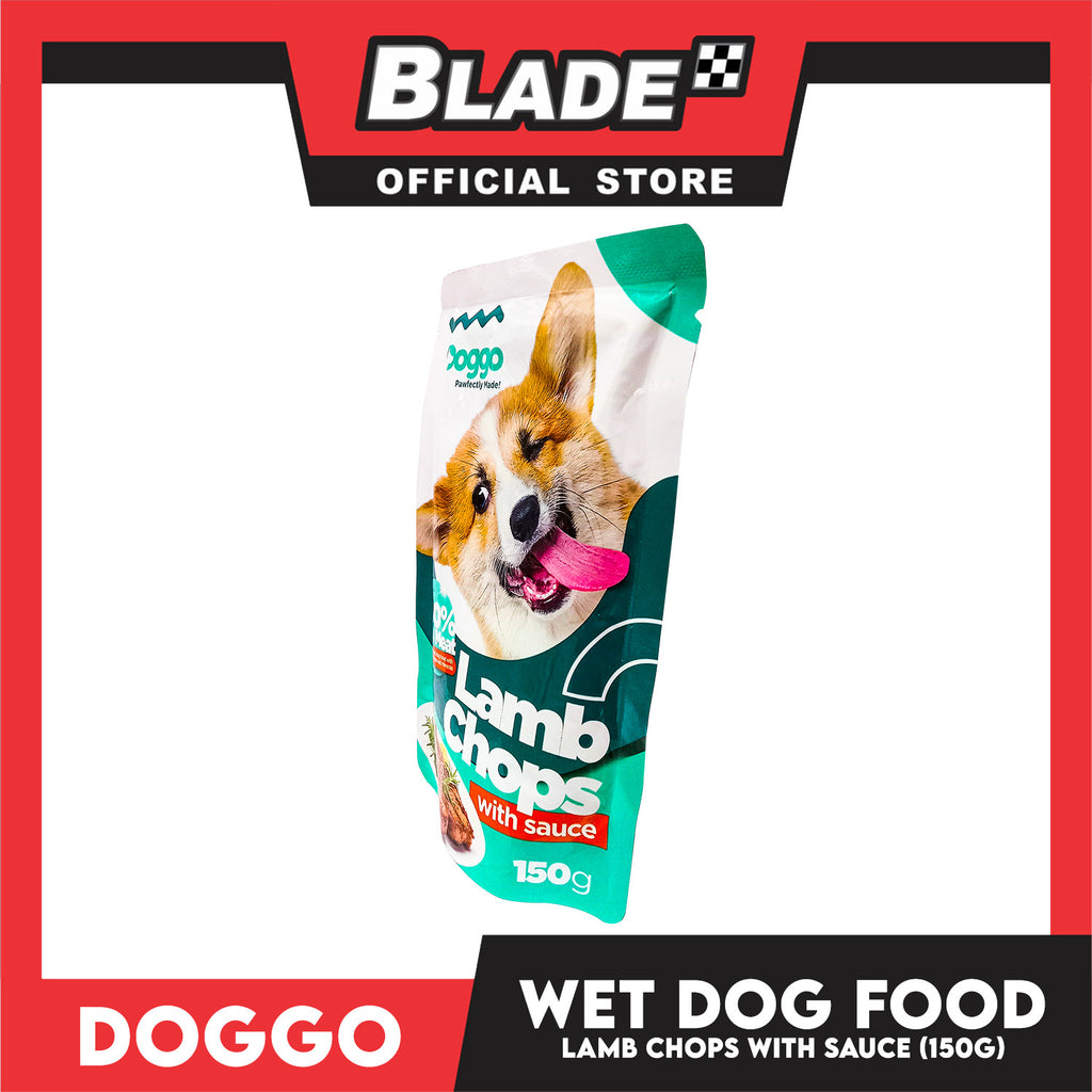Doggo Lamb Chops with Sauce Wet Dog Food 150g – blade.ph