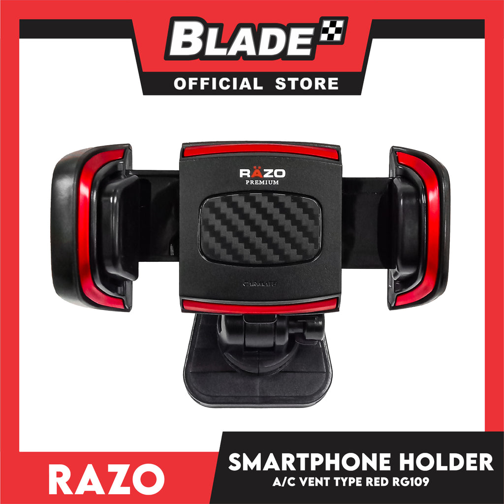 Razo Smartphone Holder A/C Vent Type Red RG109 – blade.ph