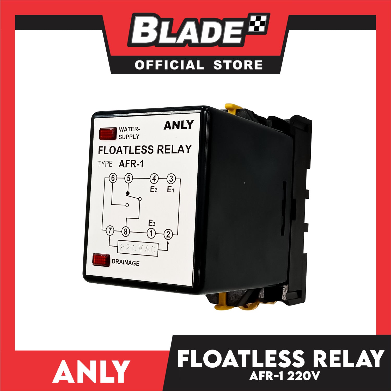 Anly Floatless Level Relay AFR-1 AC220V 50/60Hz – blade.ph