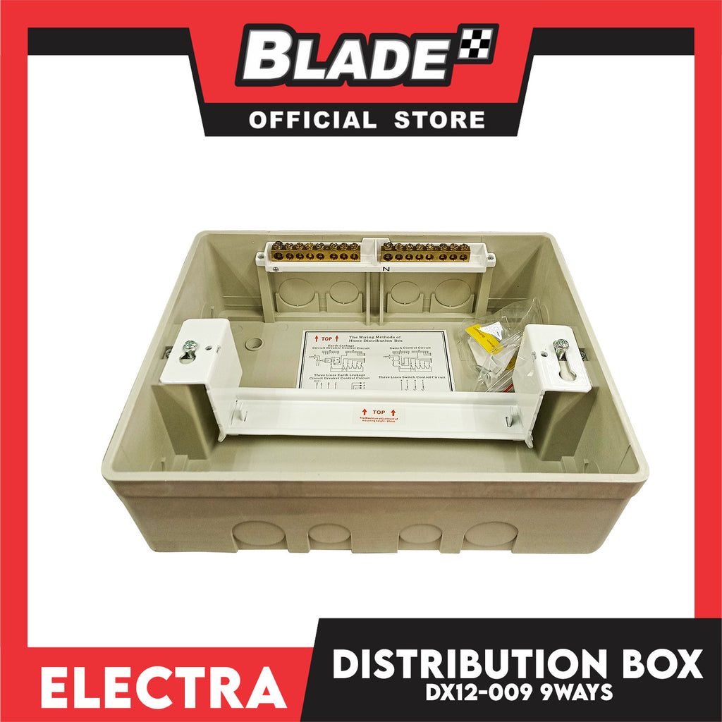Electra Electricity Distribution Box (9 ways) DX12-009 – blade.ph
