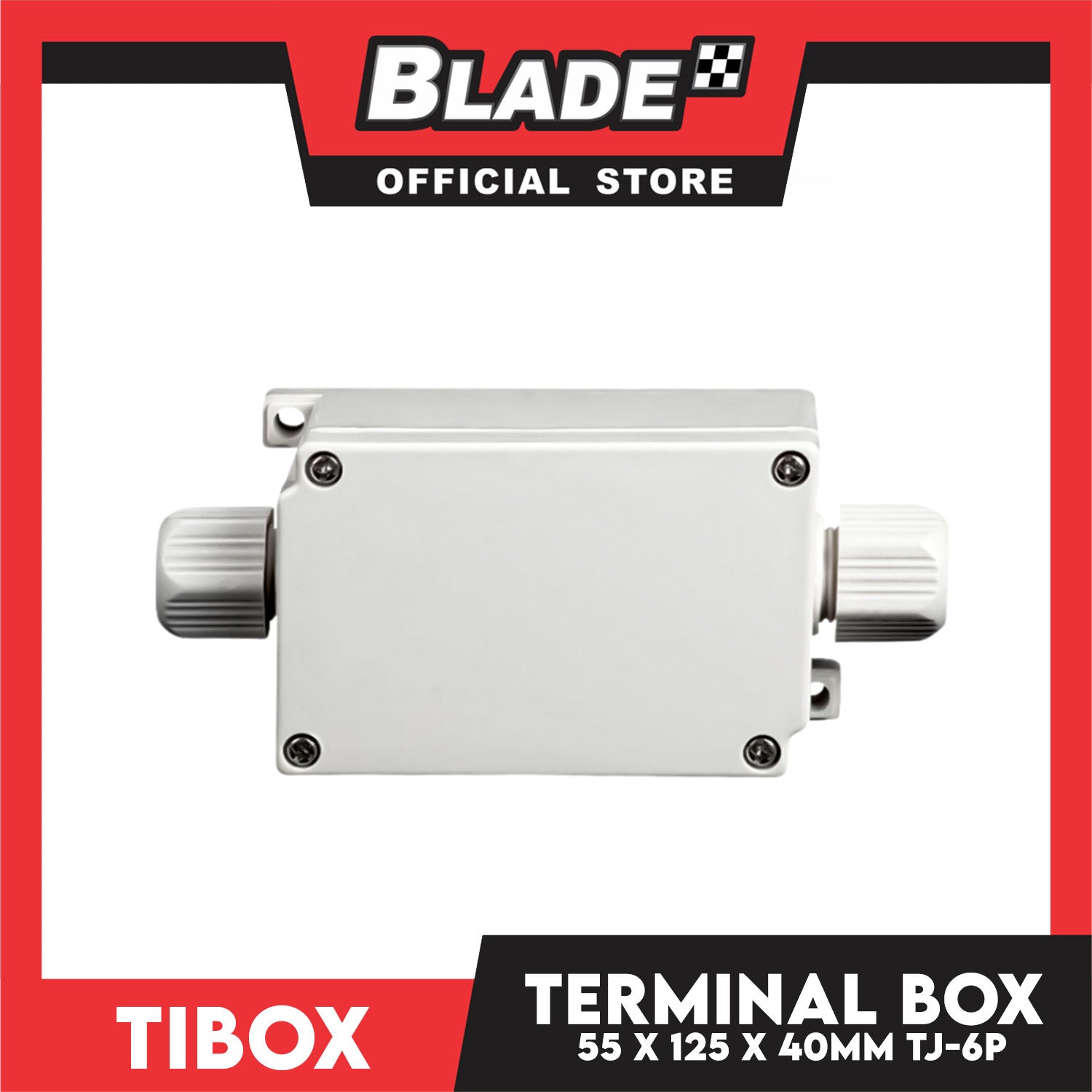 Tibox TJ Series Terminal Block Box TJ-6P IP66 – blade.ph