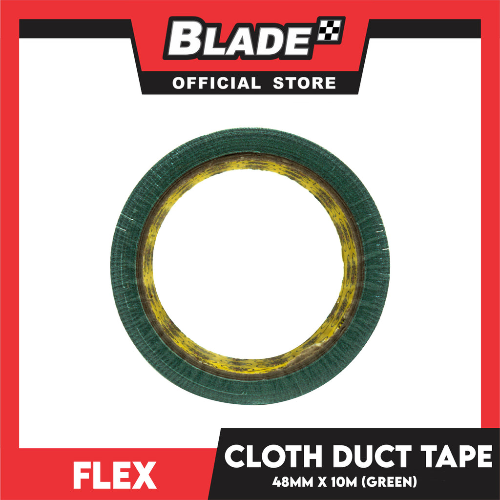 Flex Stick Cloth Duct Tape 48mm x 10m (Green) – blade.ph