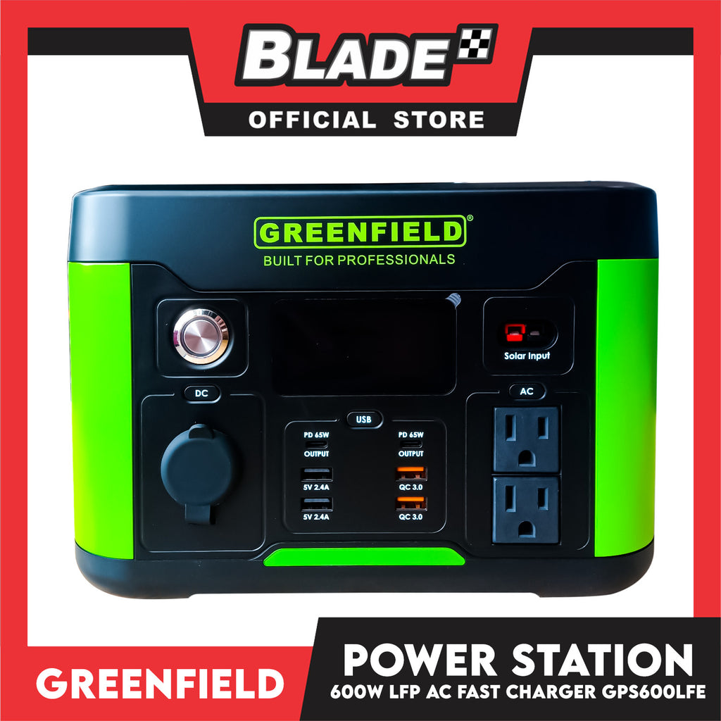 Greenfield Lithium Phosphate Power Station 600W LFP 96,000 mAH – blade.ph