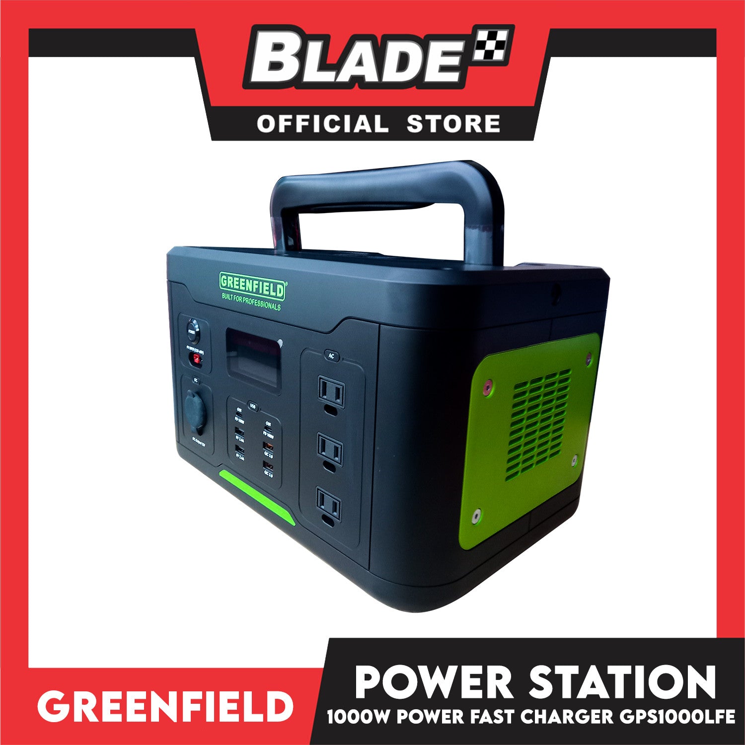 Greenfield LFE Power Station 1000W with Wireless Charging GPS1000LFE ...