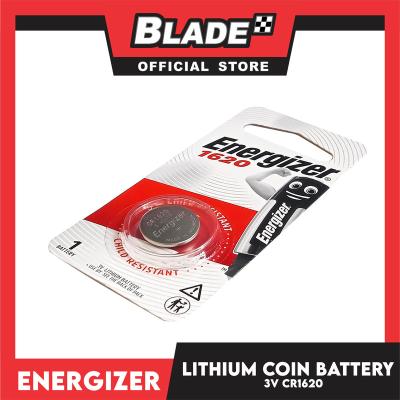 Energizer 1620 3V Lithium Coin Battery, 1 Pack – blade.ph
