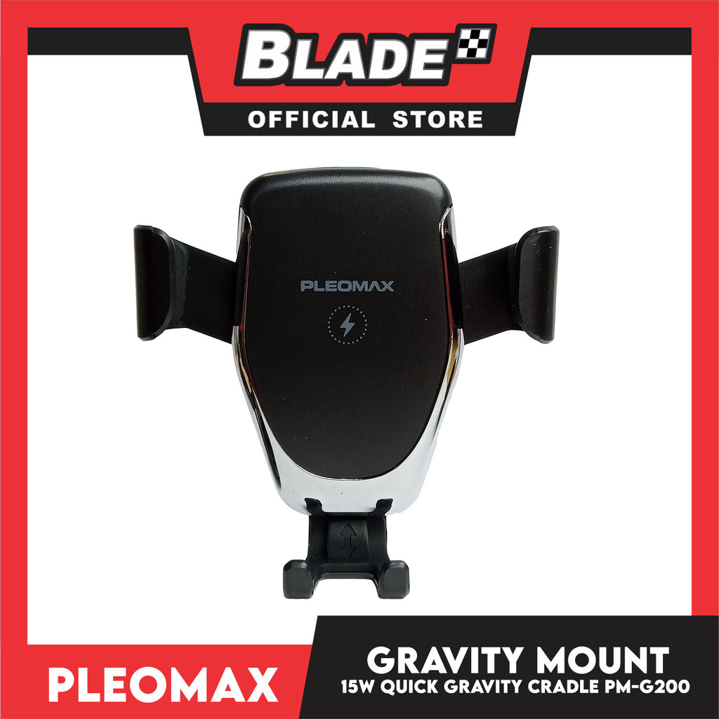 Pleomax 15W High-Speed Quick Gravity Mount Phone Holder PM-G200 – blade.ph