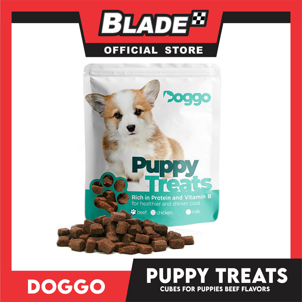Doggo Dog Puppy Treats (Cube Beef) 87 grams – blade.ph