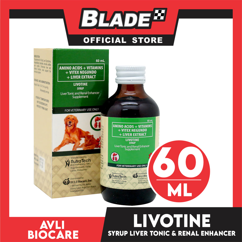 Livotine Syrup Liver Tonic And Renal Enhancer 60ml – blade.ph