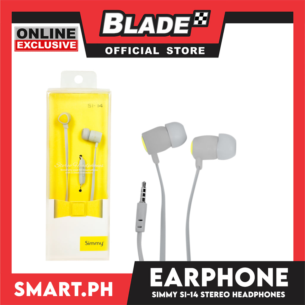 Gifts Earphone Simmy Design SI-14 (Assorted Colors) – blade.ph