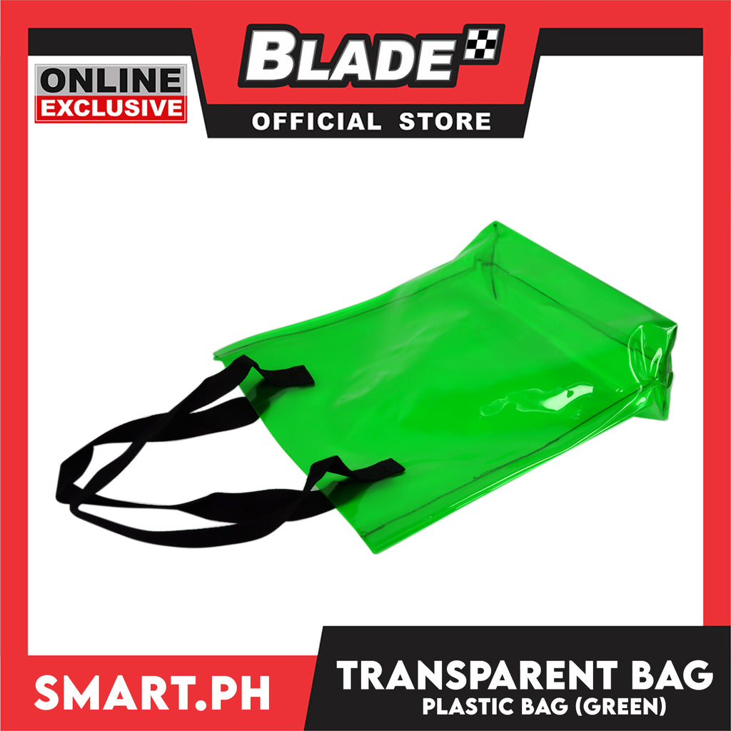 Gifts Transparent Bag (Green Color) – blade.ph