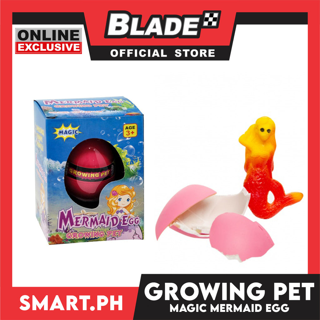 Gifts Magic Toy Egg Growing Pet Mermaid Character Design (Assorted Des ...