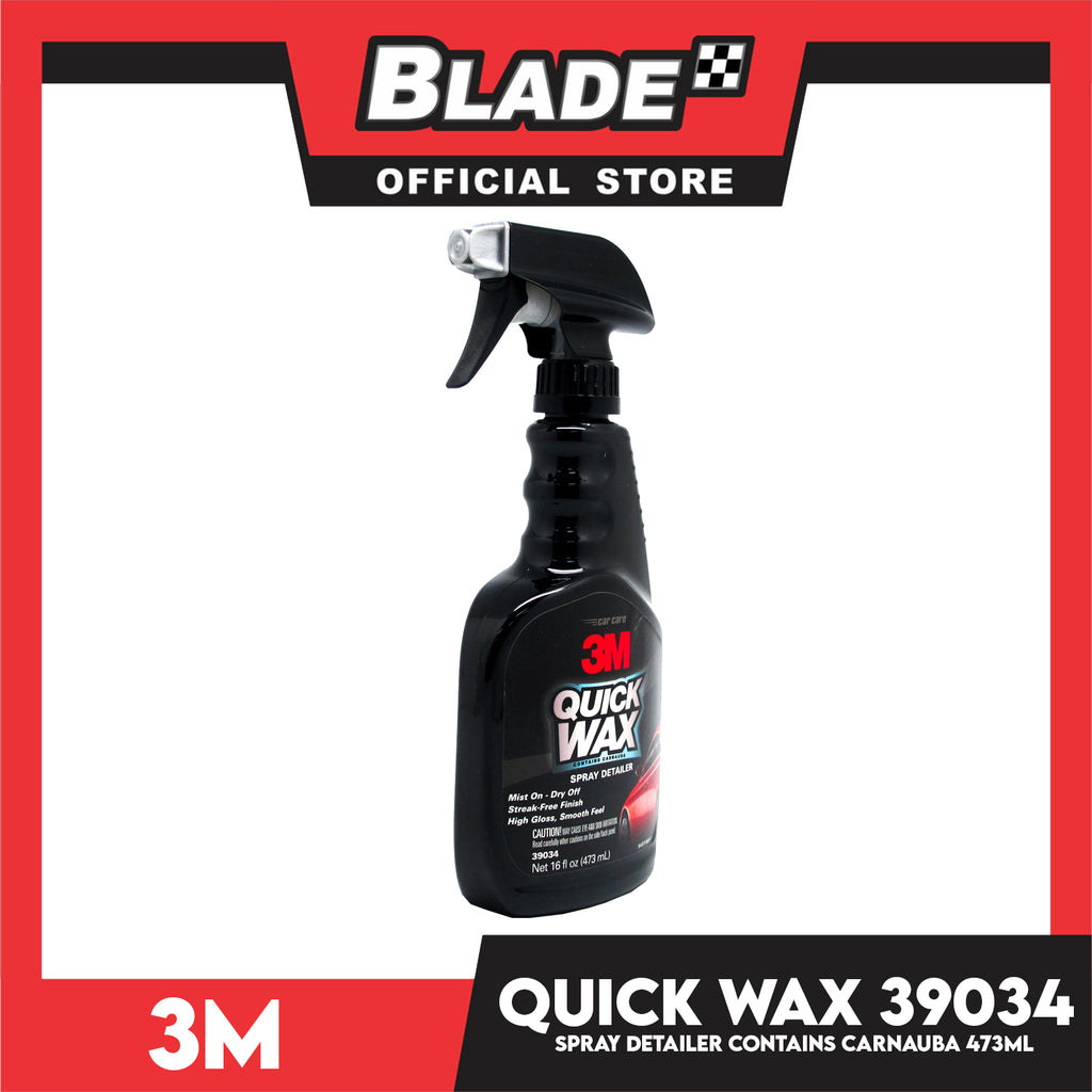 3M Quick Wax Spray Detailer 39034 473ml – blade.ph