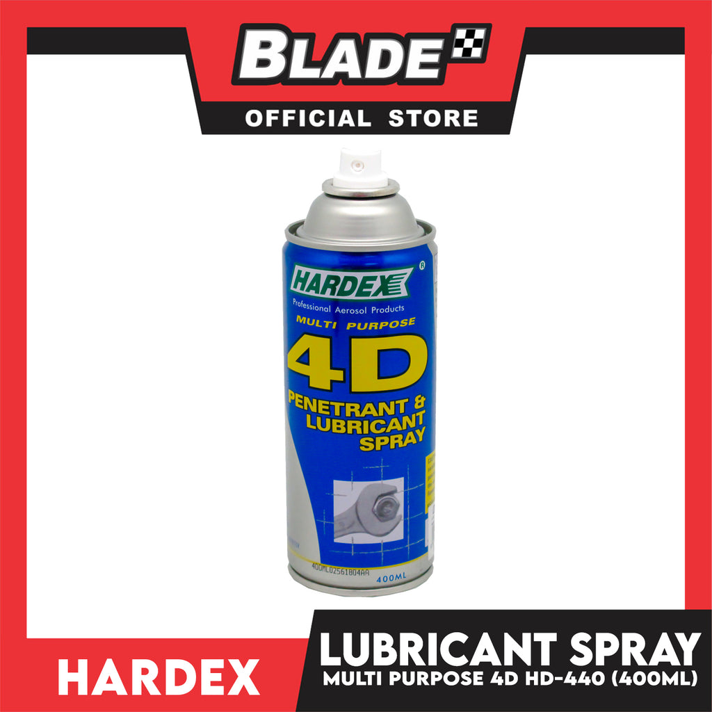 Hardex 4D Penetrant And Lub Spray HD-440 400ml – blade.ph