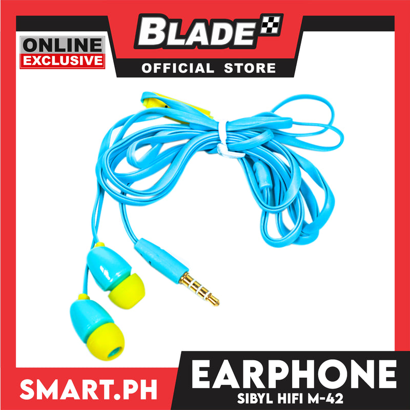 Gifts Earphone Sibyl HiFi Dynamic Stereo M-42 Organic Sound 3.5mm (Ass ...