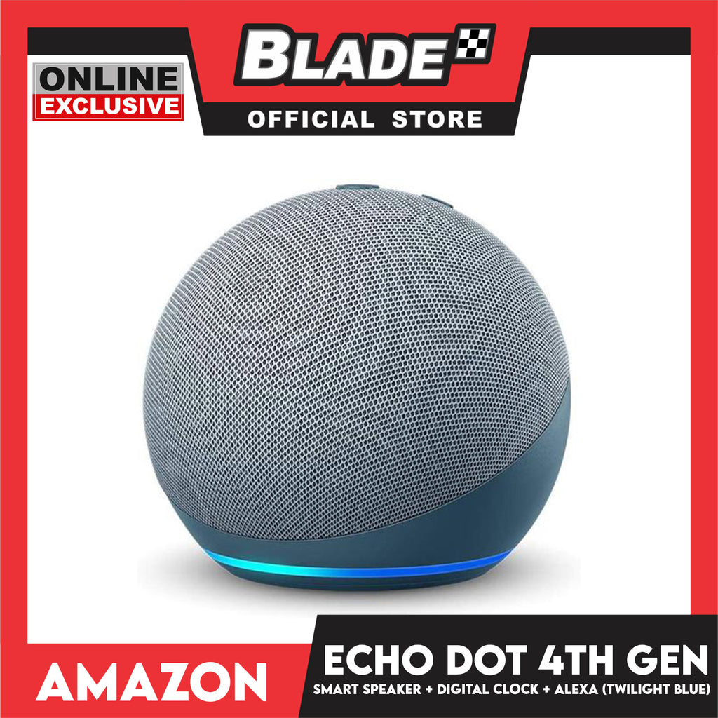 Amazon Echo Dot 4th Gen. Smart Speaker with Alexa (Twilight Blue ...