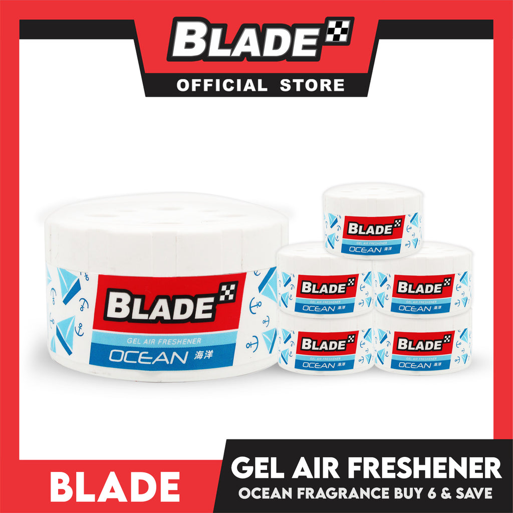 Blade 6pcs Gel Air Freshener Ocean – blade.ph