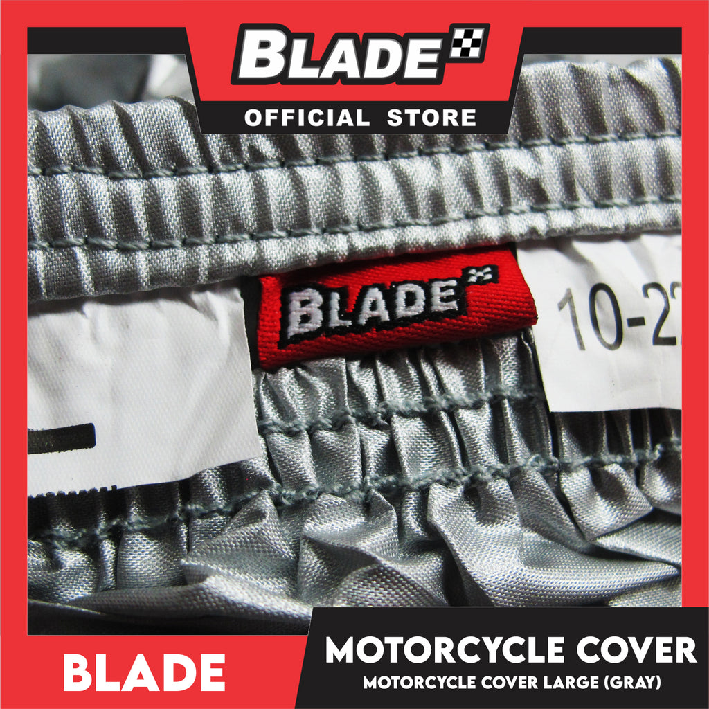 Blade Motorcycle Cover Large (Gray) – blade.ph