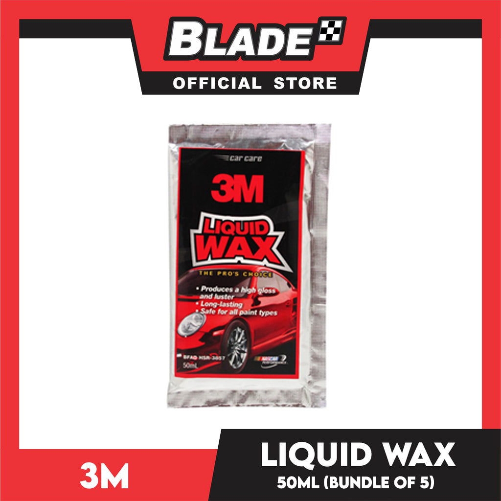 3M Liquid Wax 50mL Sachet (Bundle of 5) – blade.ph