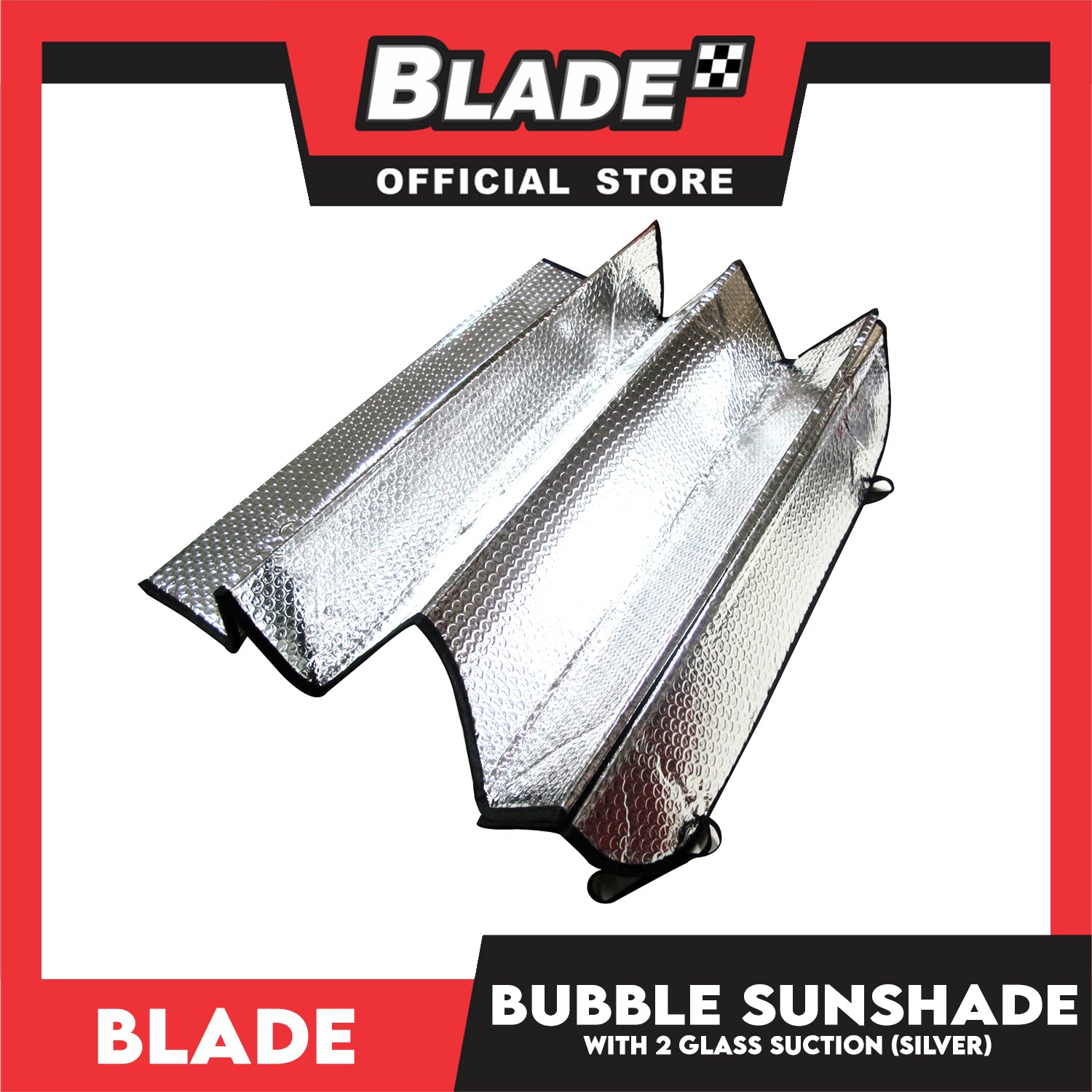 Blade Bubble Sunshade (Silver) for Toyota, Mitsubishi, Honda, Hyundai ...