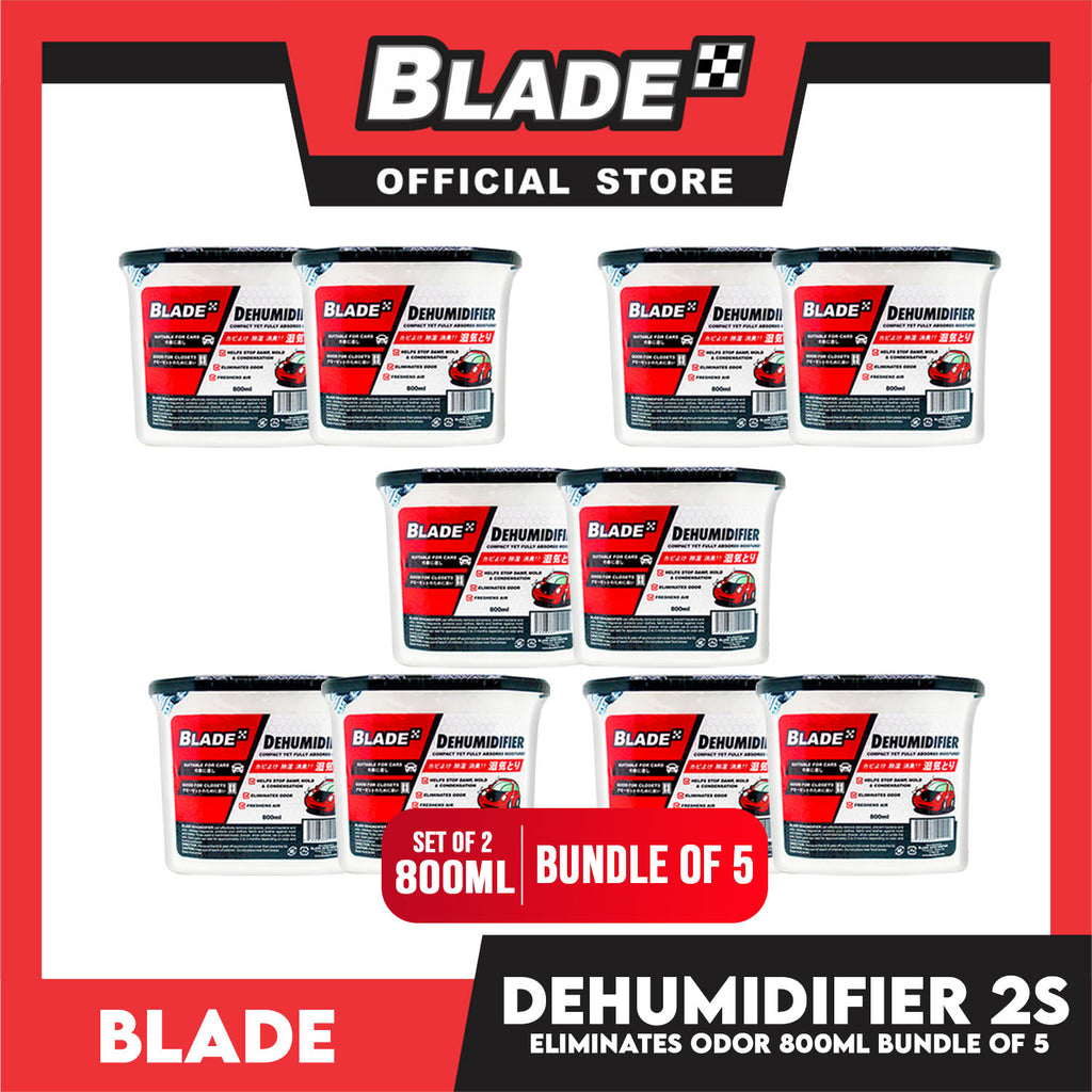 10pcs Blade Dehumidifier 800ml 2S Eliminates Musty Odor, Suitable for ...