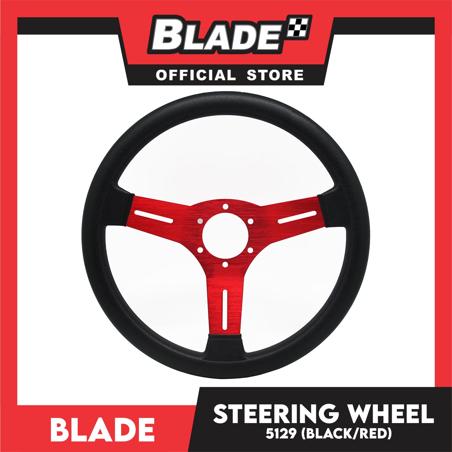 Blade Steering Wheel 5129 (Red) – blade.ph