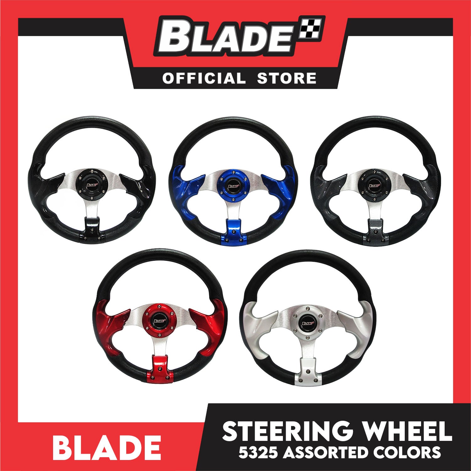Blade Steering Wheel 5325 (Assorted Colors) – blade.ph