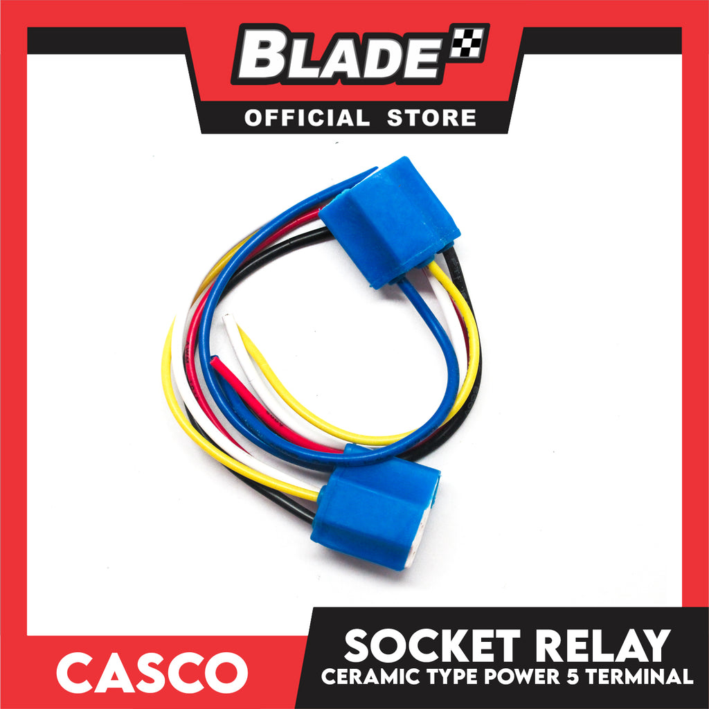 Casco Socket Relay Ceramic Type Power 5 Terminal Circuit – blade.ph