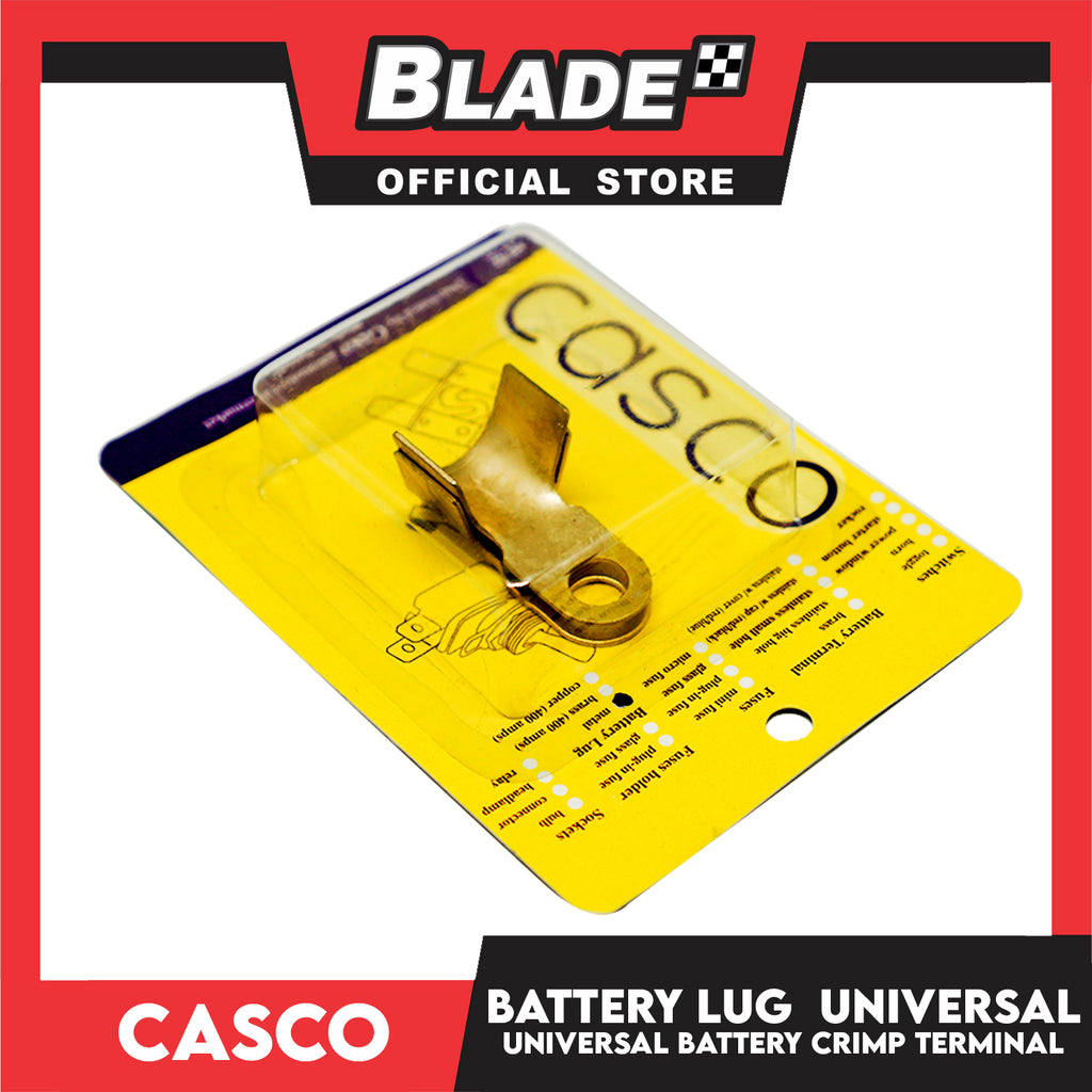 2pcs Casco Battery Lugs Copper Universal SB-02 Heavy Duty Wire Lug, Ri ...