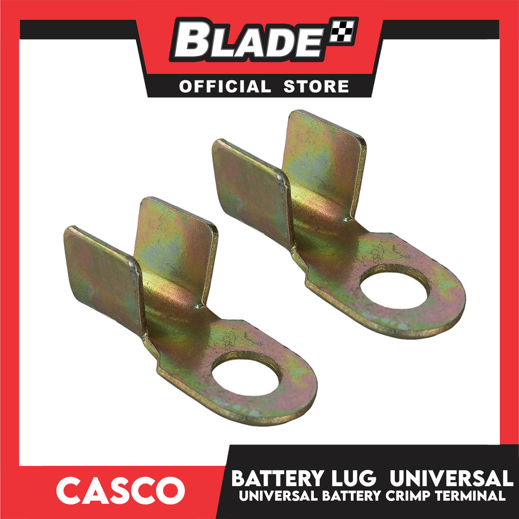 2pcs Casco Battery Lugs Copper Universal SB-02 Heavy Duty Wire Lug, Ri ...