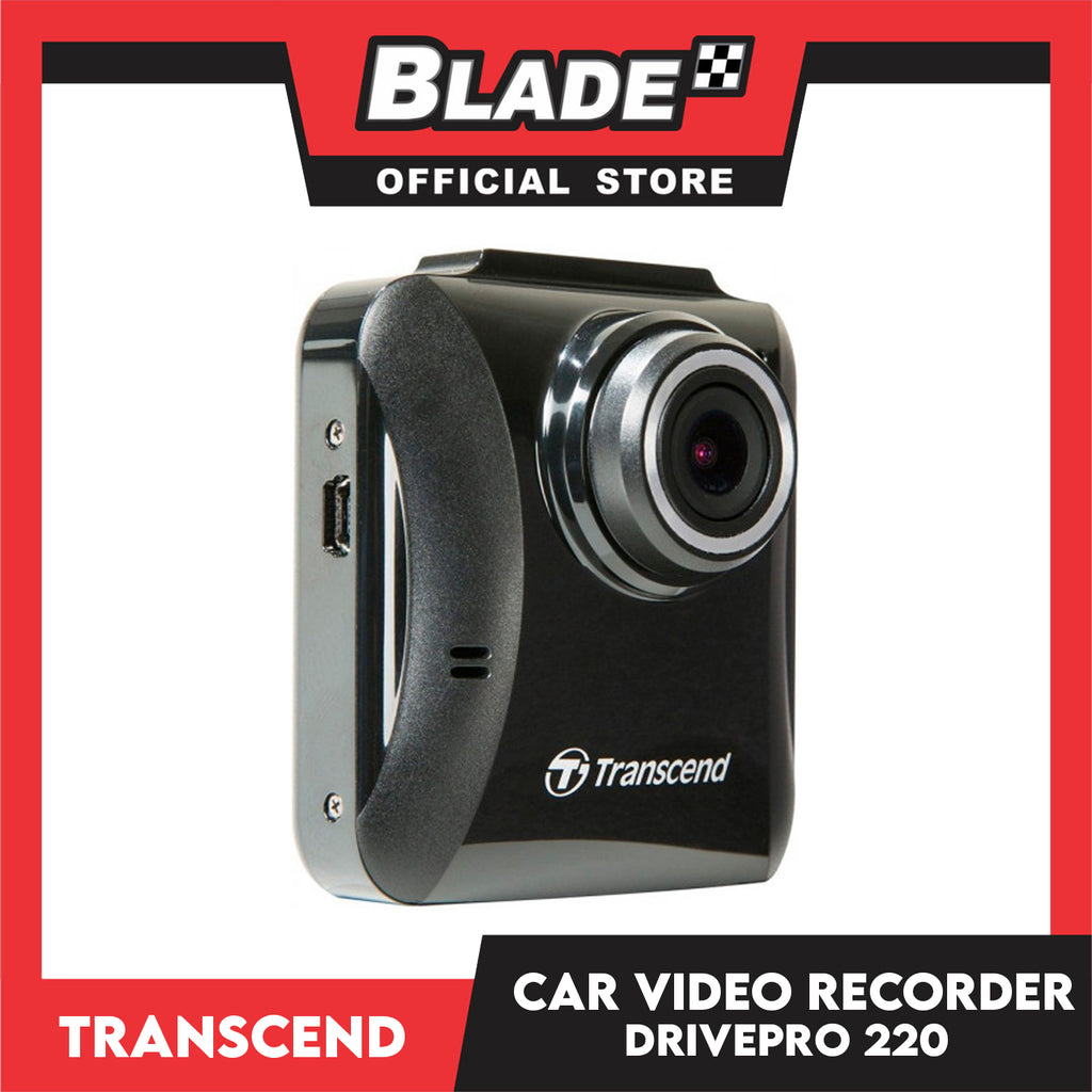 Transcend DrivePro 220 Dashcam (Black) – blade.ph
