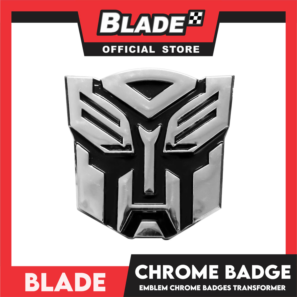 Auto Car Emblem Logo Chrome Badge Sticker Decals with 3M Adhesive 7cm ...