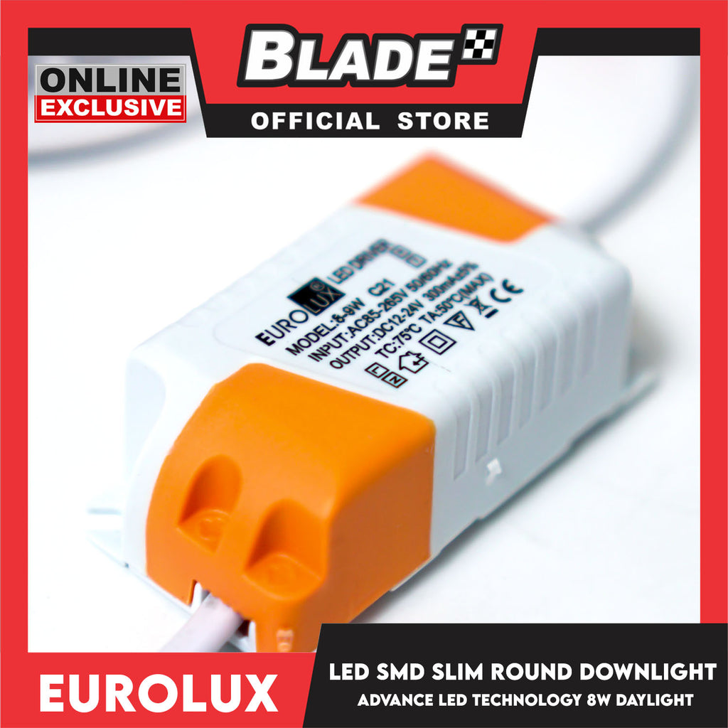Eurolux OPUS LED SMD Slim Round Downlight 4 Inches 800 lumens 8watts ...