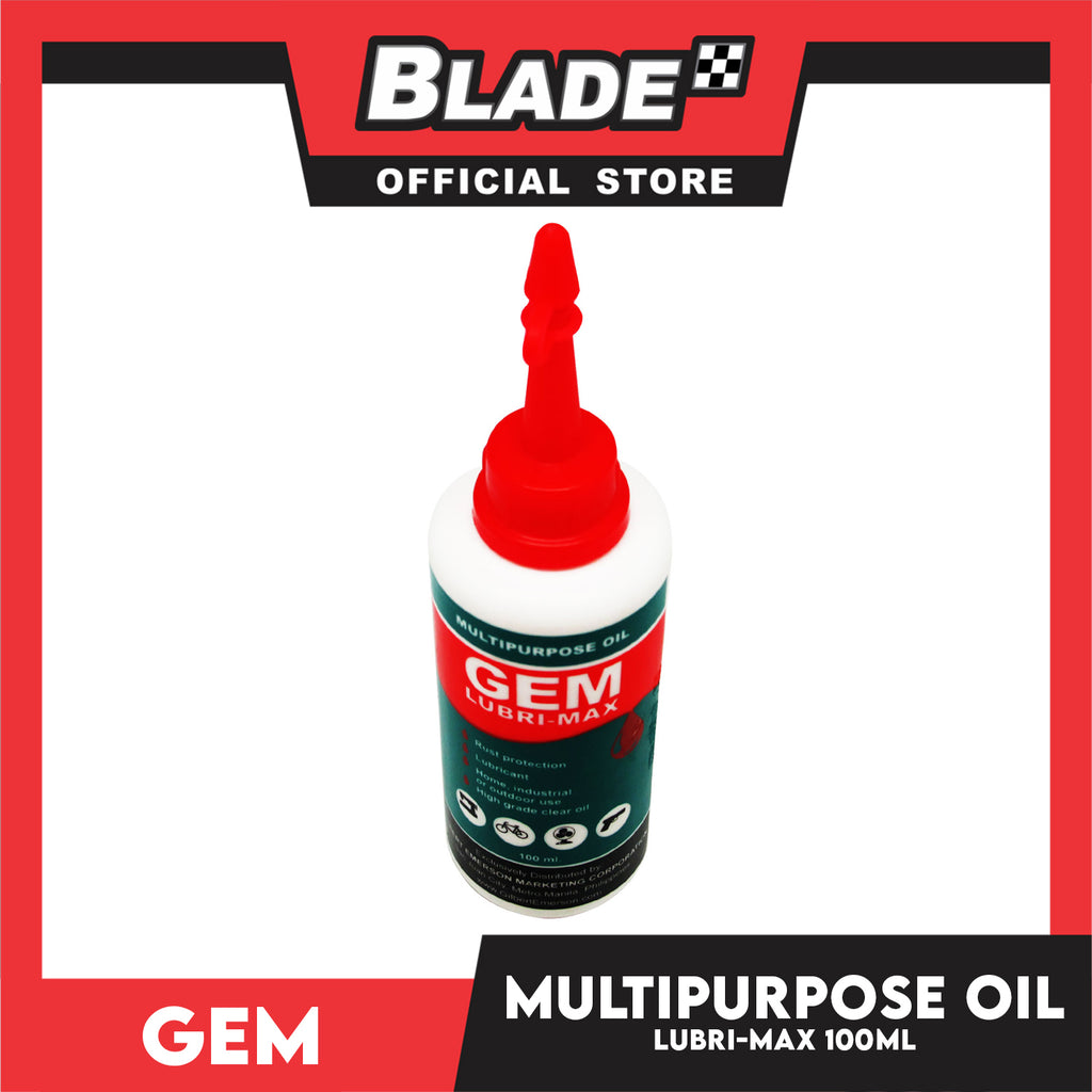 Gem Lubri-Max Multi-Purpose Oil 100mL – blade.ph